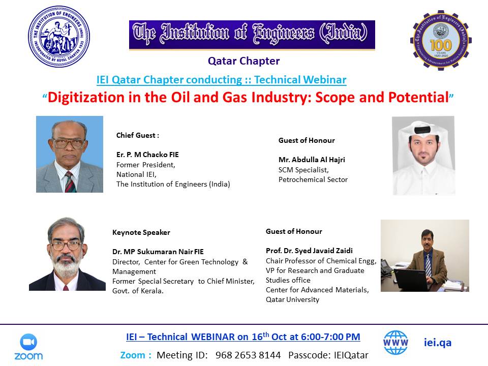 IEI Qatar | Institute of Engineers in India Qatar Chapter